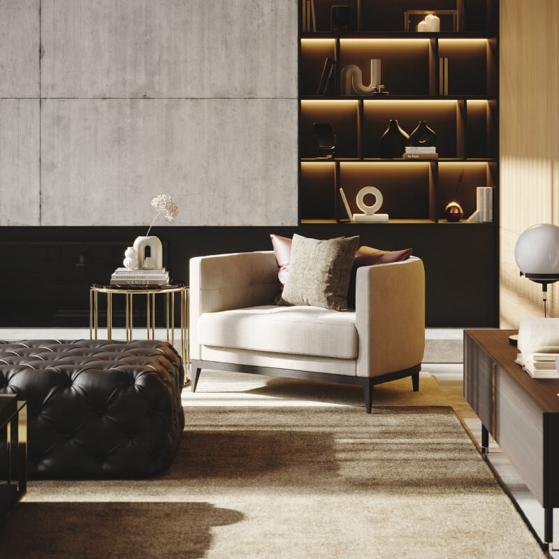 Charlie Sofa: Sleek Comfort for Modern Living - Laskasas