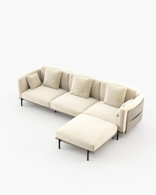 Foster Sofa Modular with Chaise | Laskasas