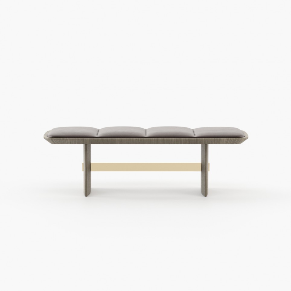 Charlie Bench: Customisable Upholstered Bench - Laskasas